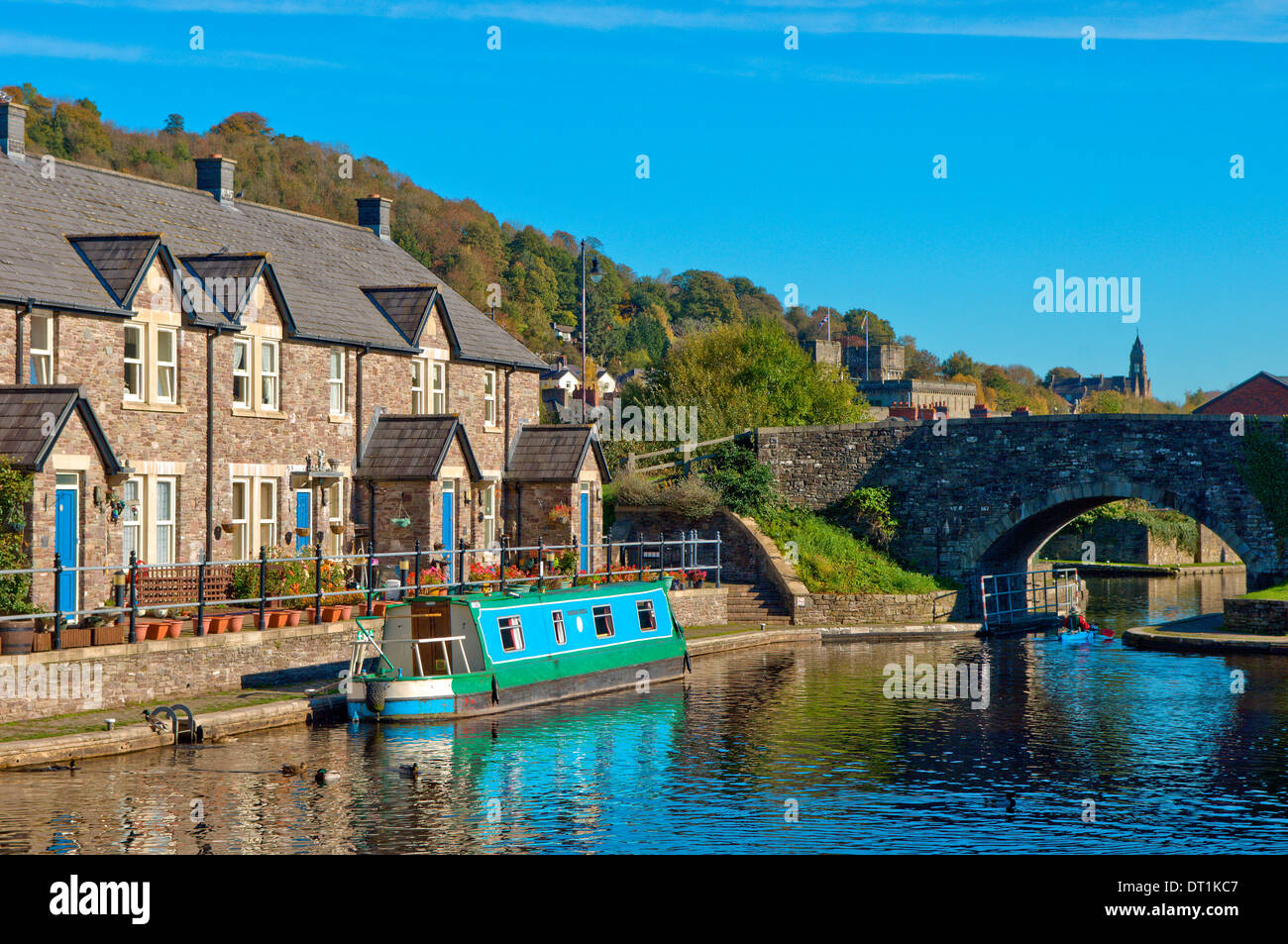 Brecon beacons canal boat hi-res stock photography and images - Alamy