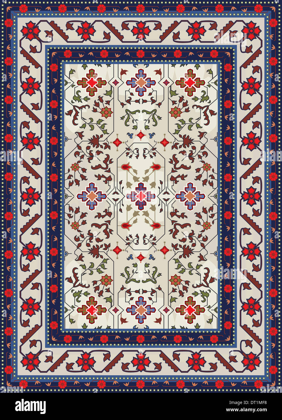 Abstract Carpet Design Stock Photo - Alamy