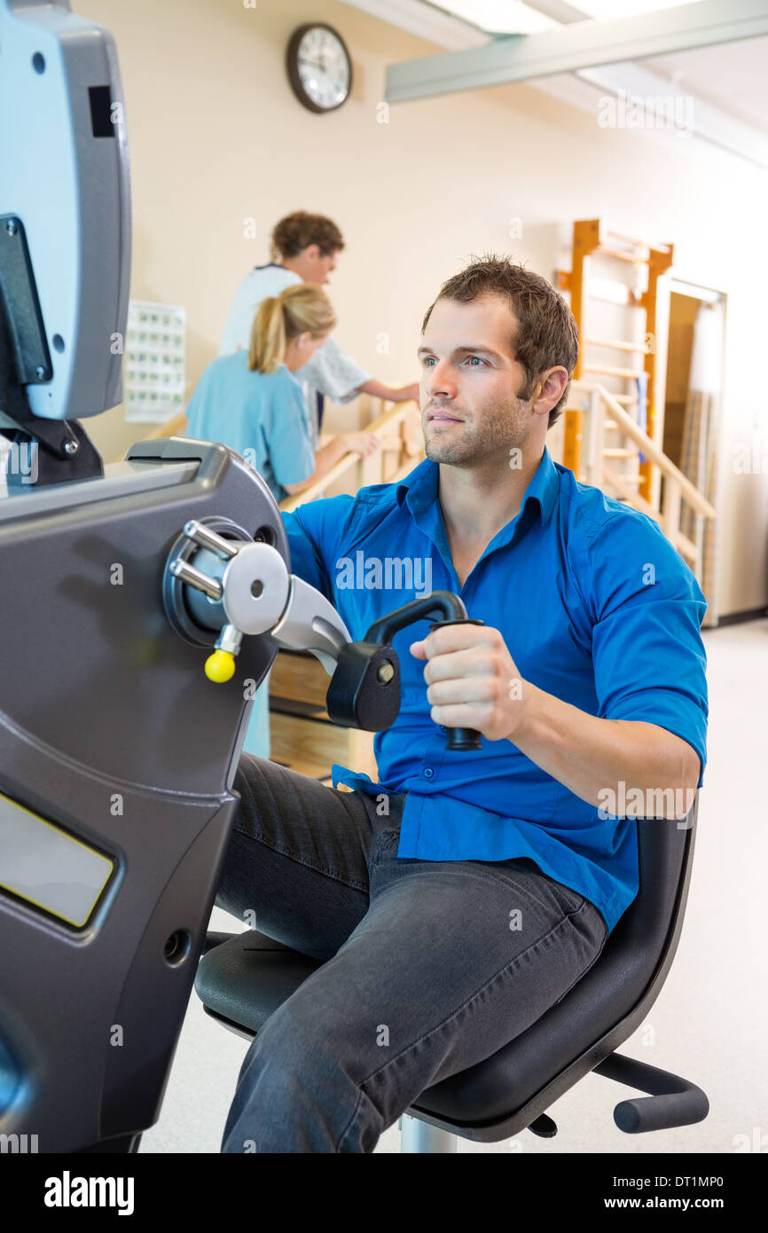 Rehabilitation exercise machine nurse hi-res stock photography and ...