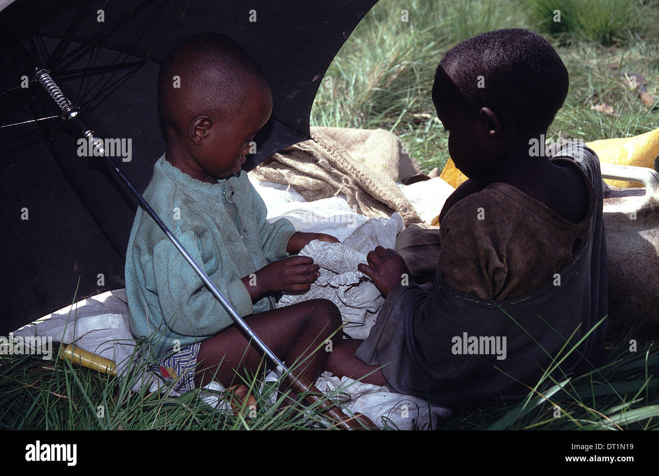Tutsi refugee camp hi-res stock photography and images - Alamy