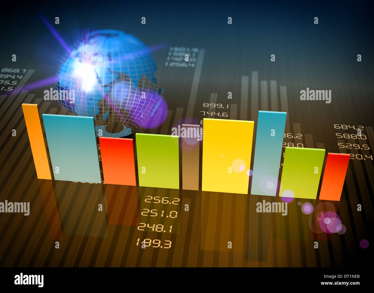 Business charts and graphs as concept Stock Photo - Alamy