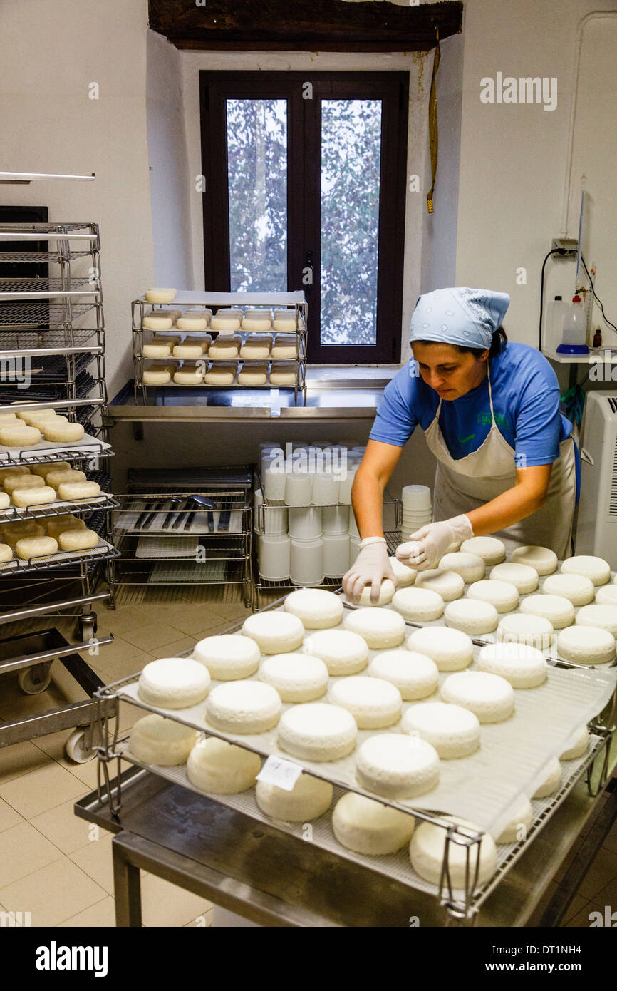 The goat farm for cheese making at the Slow Food Presidium of the ...