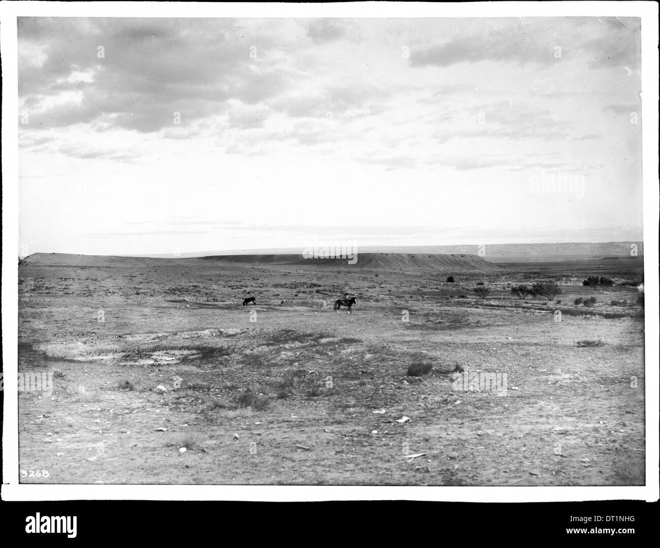 A general view of the Painted Desert from Tohatchi, New Mexico ...