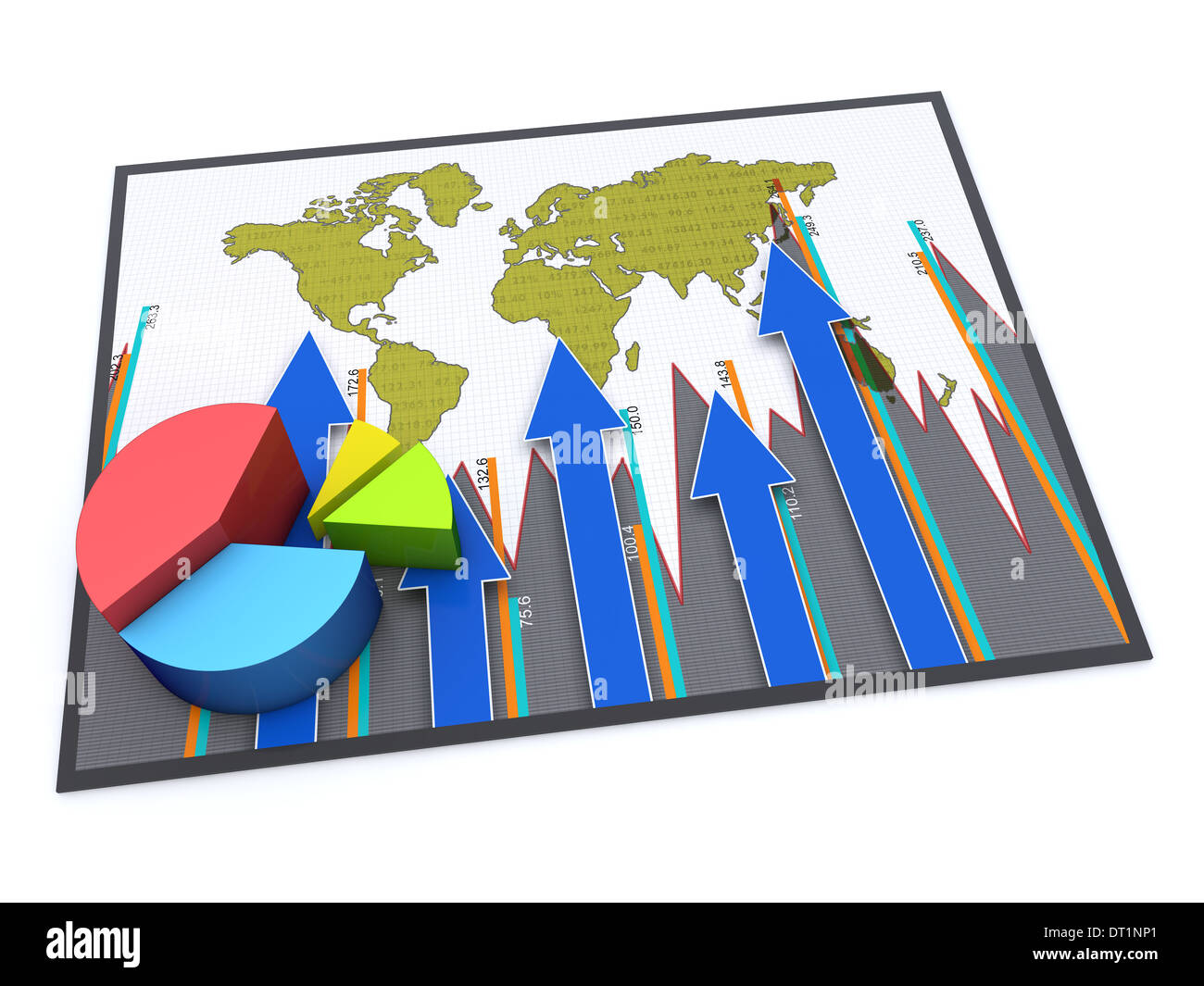 Business charts and graphs as concept Stock Photo - Alamy