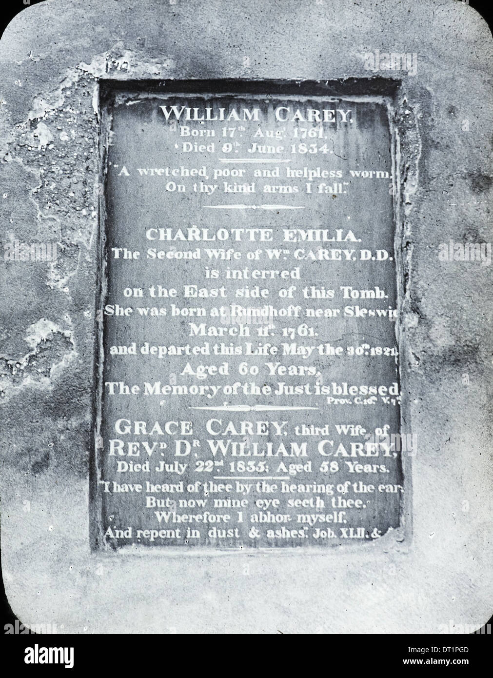 William carey hi-res stock photography and images - Alamy