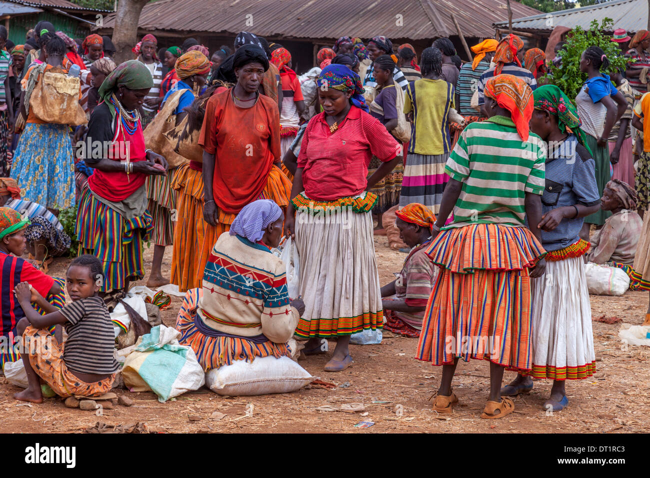 Konso landscape konso region ethiopia hi-res stock photography and ...