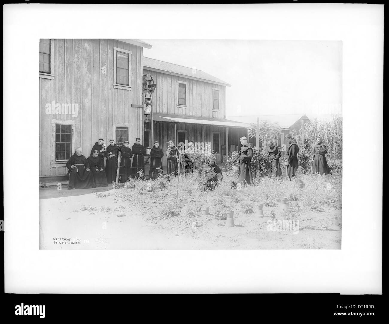 Missionary standing Black and White Stock Photos & Images - Alamy