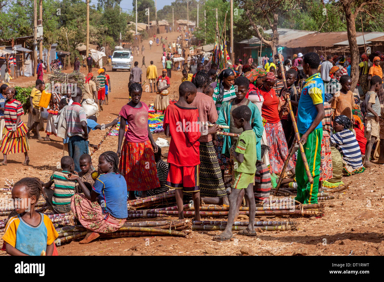 Konso landscape konso region ethiopia hi-res stock photography and ...