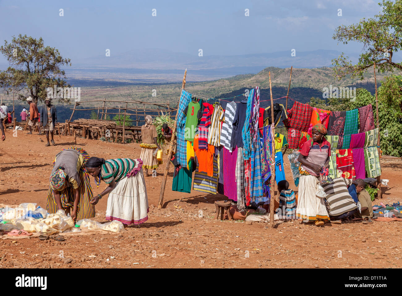 Konso landscape konso region ethiopia hi-res stock photography and ...