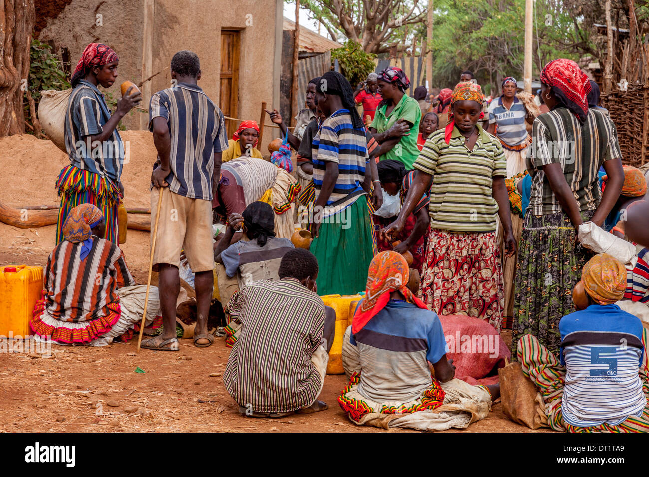 Konso landscape konso region ethiopia hi-res stock photography and ...