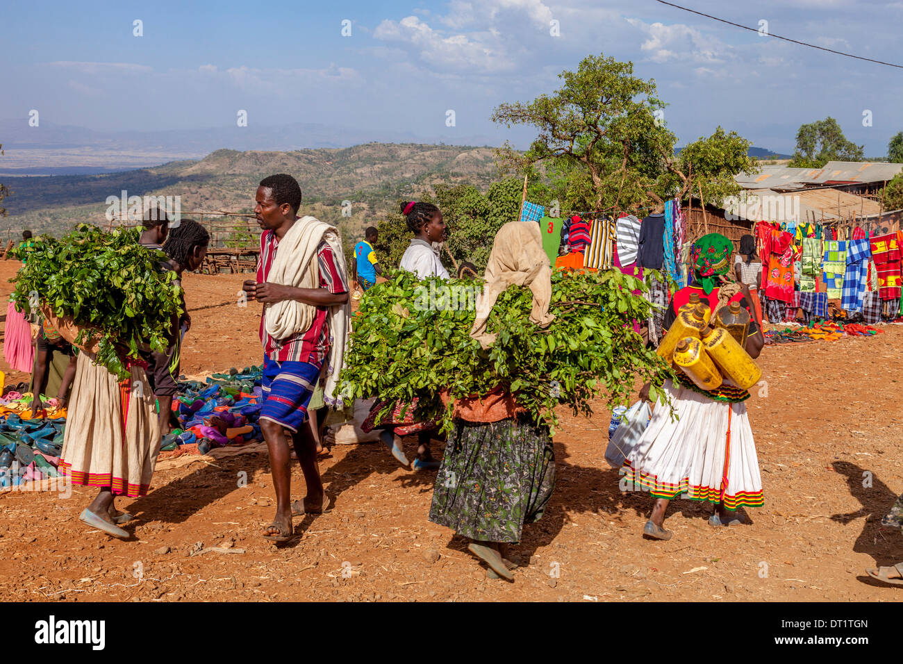 Konso landscape konso region ethiopia hi-res stock photography and ...