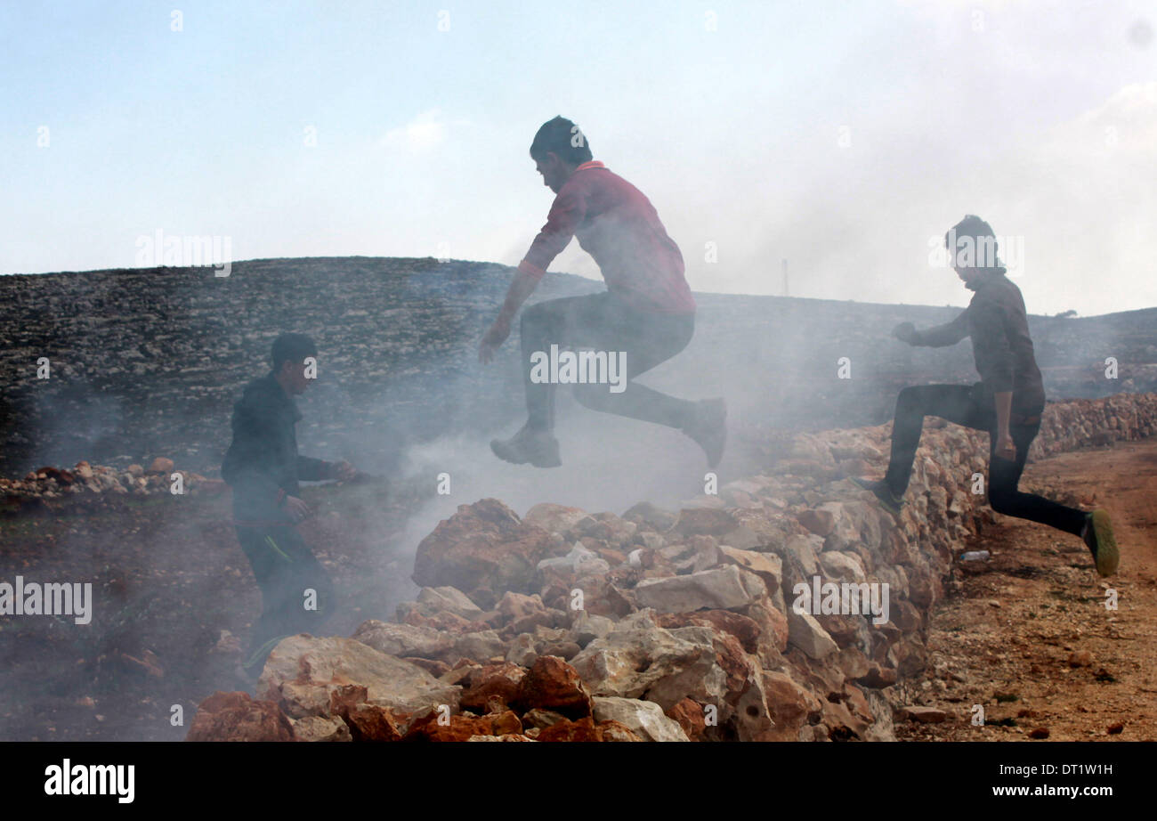 Nablus, West Bank, Palestinian Territory. 6th Feb, 2014. Palestinian ...