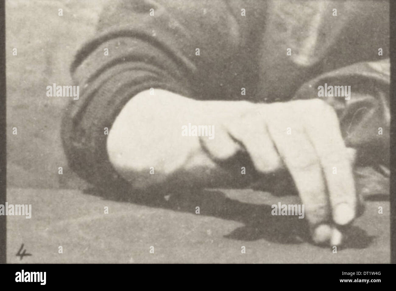 A hand is depicted drawing a circle, illustrating a simple geometric ...