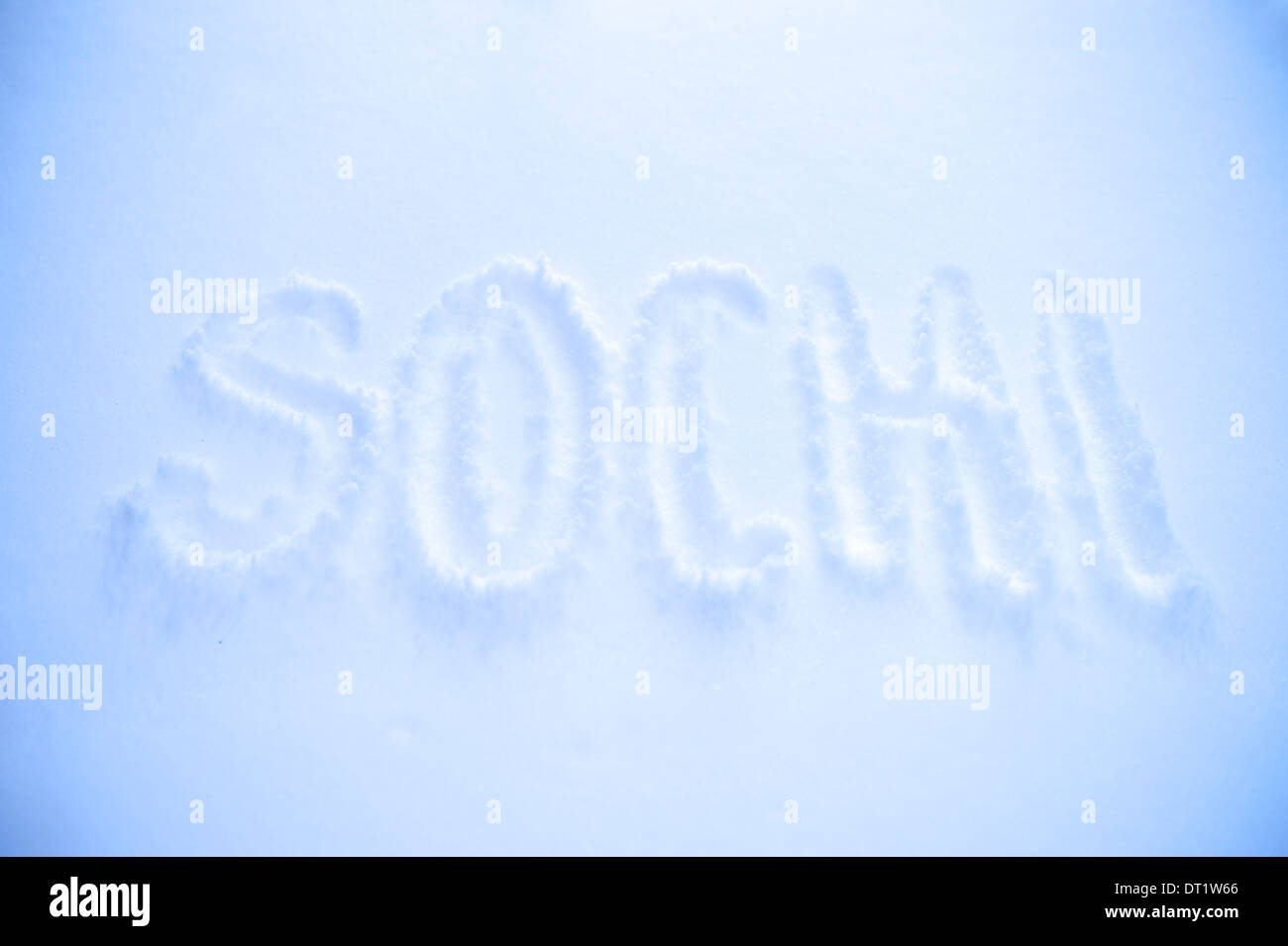 Handwritten message in snow hi-res stock photography and images - Alamy