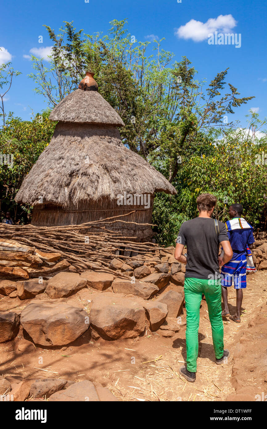Man holiday village guide hi-res stock photography and images - Alamy