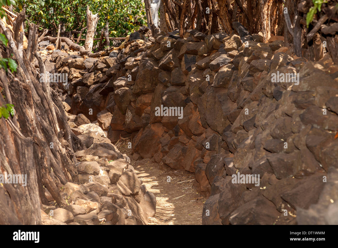 Konso ethiopia stone village hi-res stock photography and images - Alamy