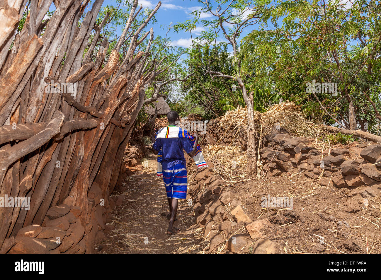 Konso ethiopia stone village hi-res stock photography and images - Alamy