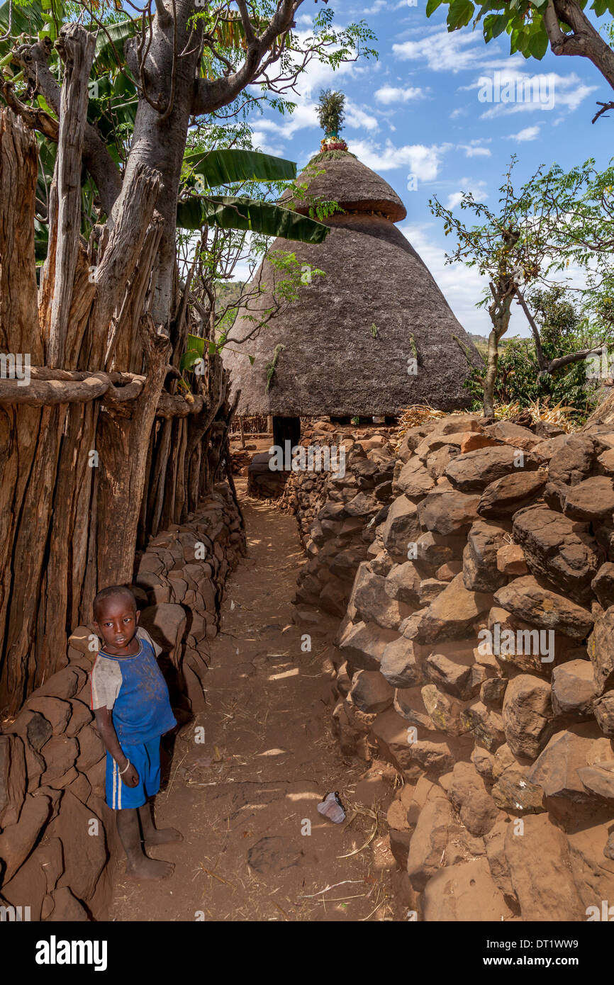 Konso landscape konso region ethiopia hi-res stock photography and ...