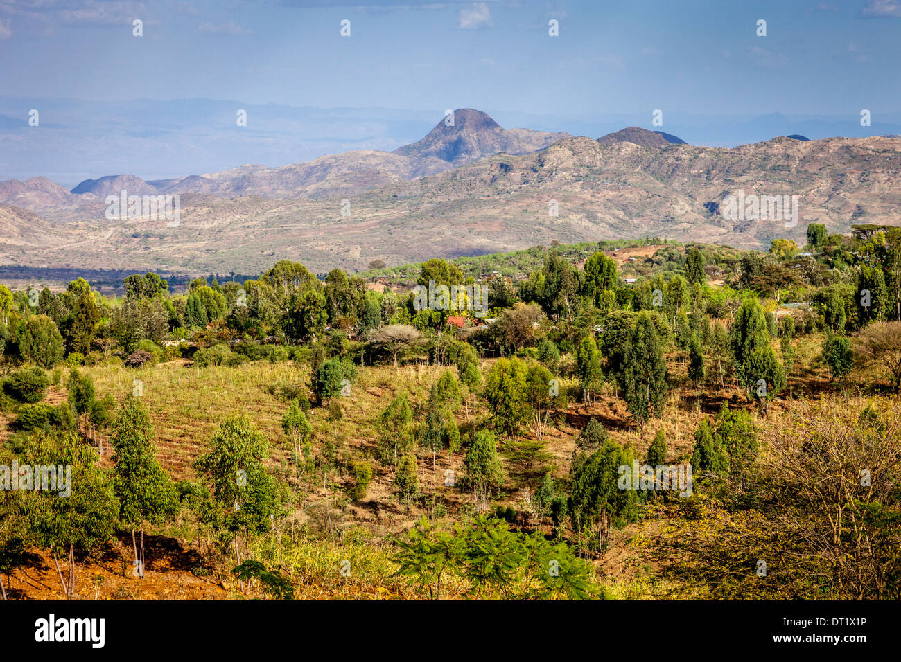 The Konso Landscape, Konso Region, Ethiopia Stock Photo - Alamy