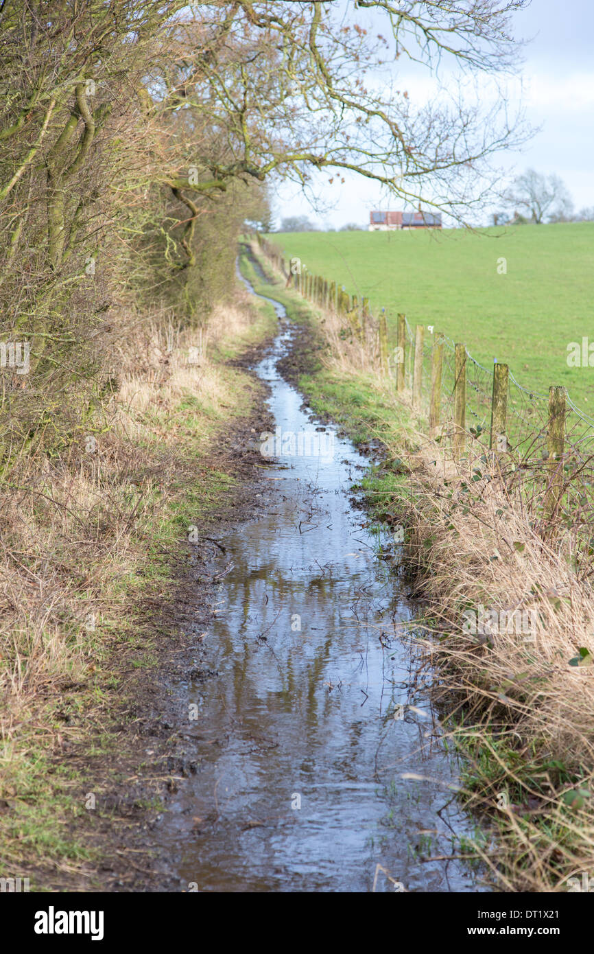 Flooded footpaths hi-res stock photography and images - Alamy