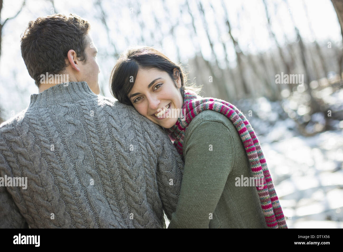 Two people hugging hi-res stock photography and images - Alamy