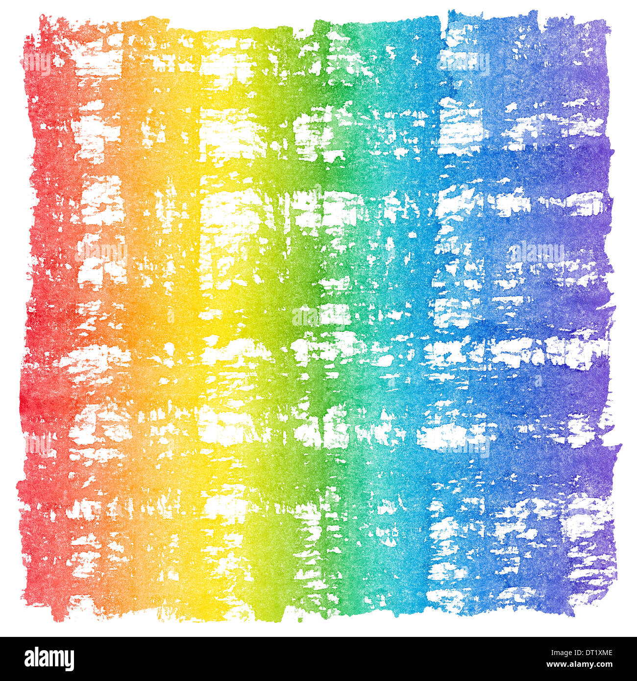 Abstract Watercolor Crosshatched Rainbow Frame Stock Photo - Alamy