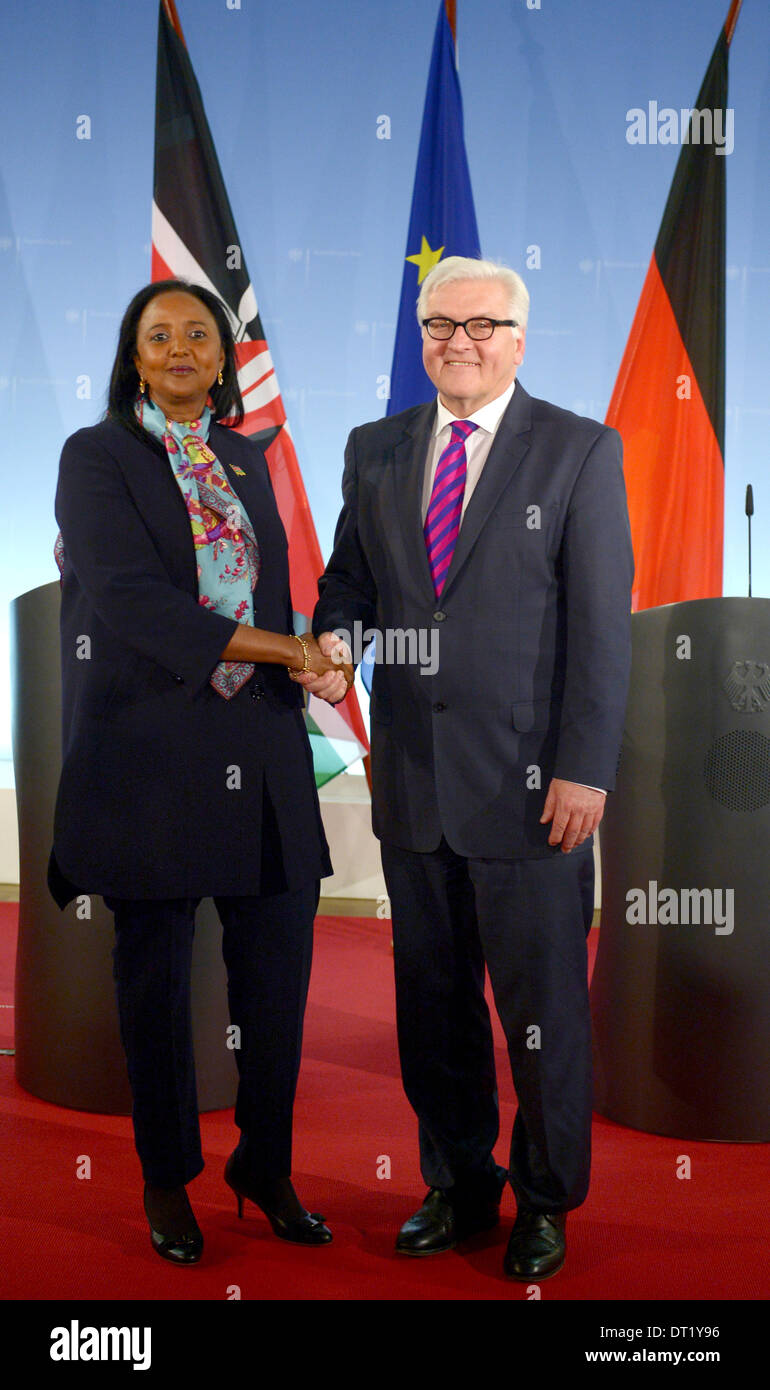 Berlin, Germany. 06th Feb, 2014. Kenya's foreign minister Amina Mohamed ...
