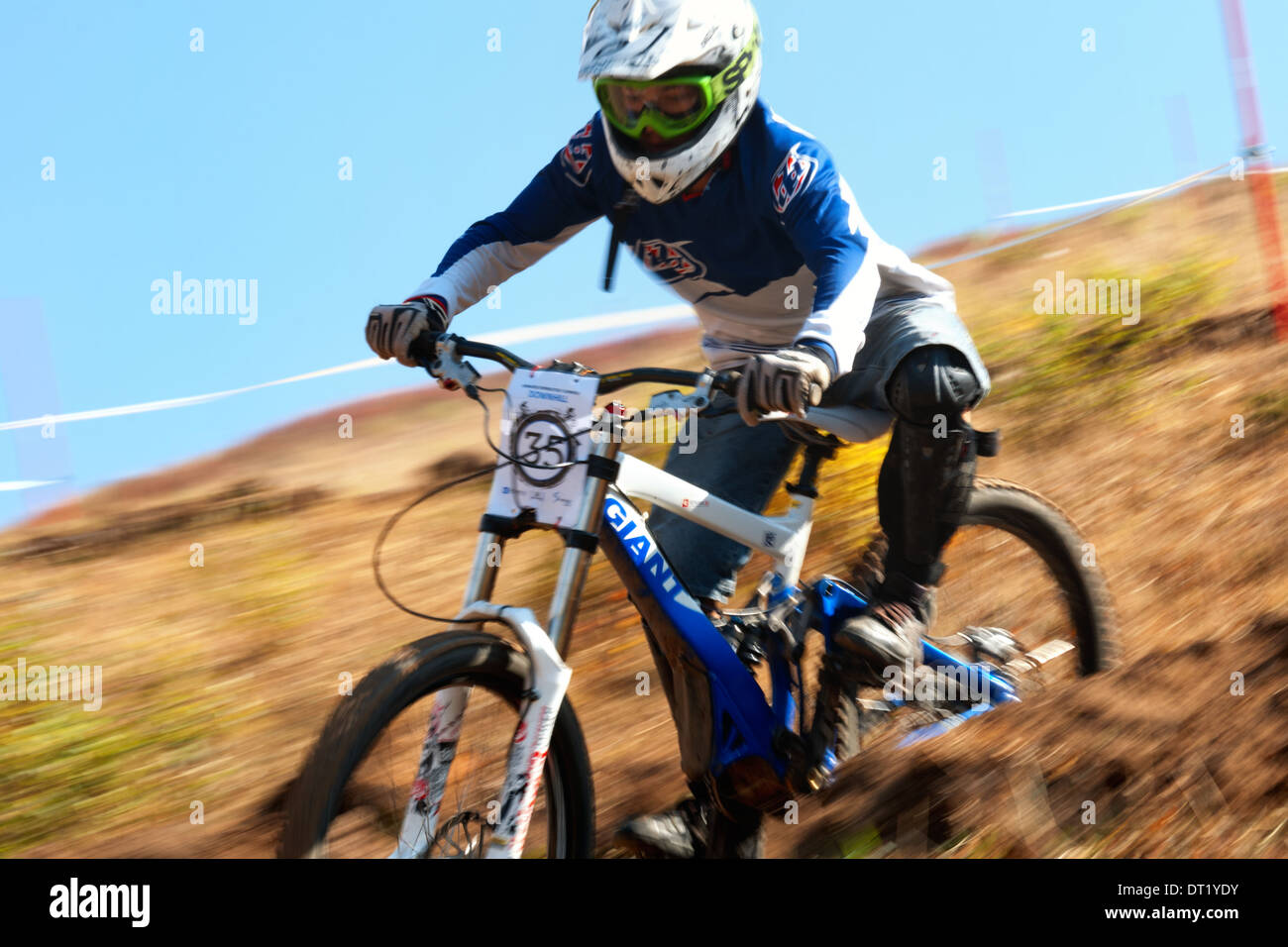 Downhill bicycle speed slope hi-res stock photography and images - Alamy