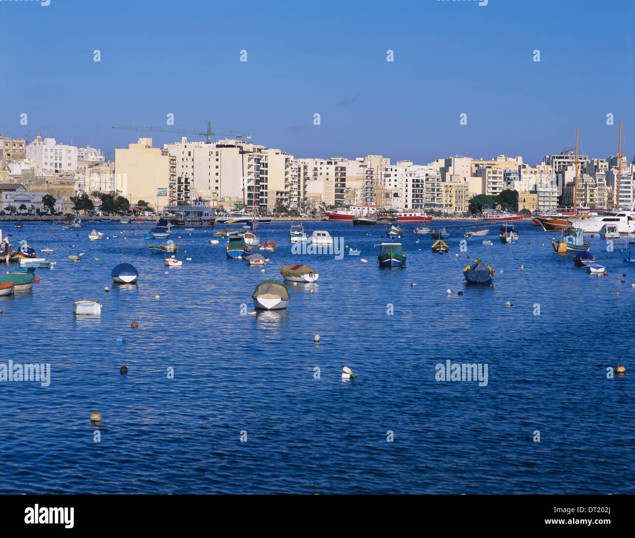 Largest of 3 islands in maltese archipelago hi-res stock photography ...