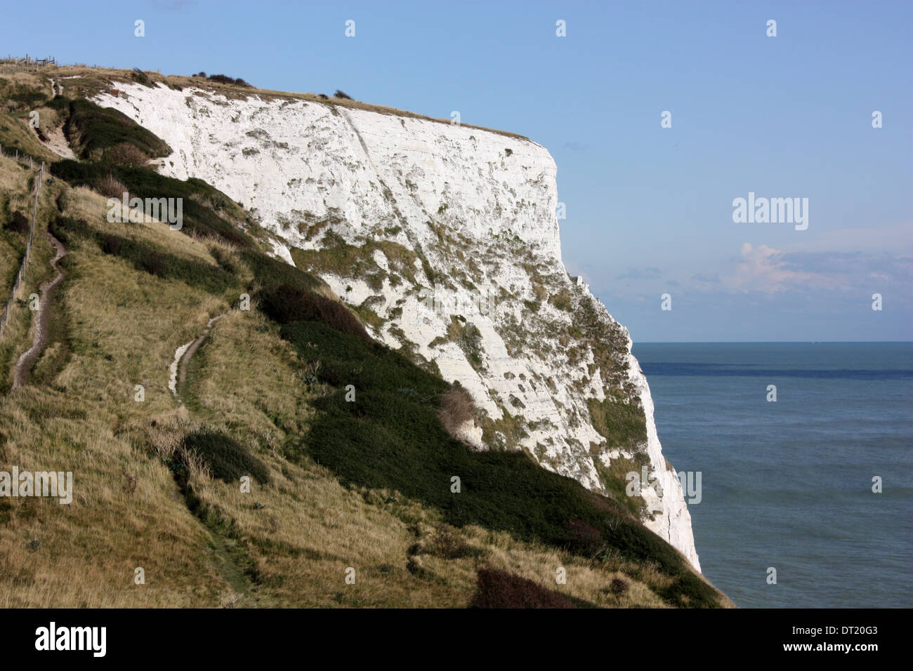 a landscape view of the white cliffs of Dover Stock Photo - Alamy