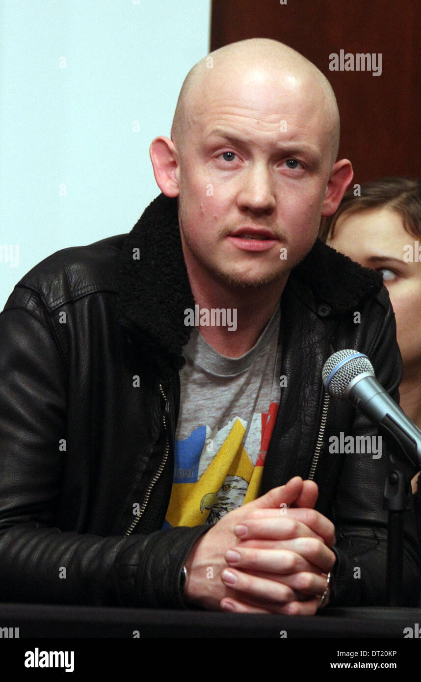 New York, New York, USA. 5th Feb, 2014. Singer ISAAC SLADE from THE ...