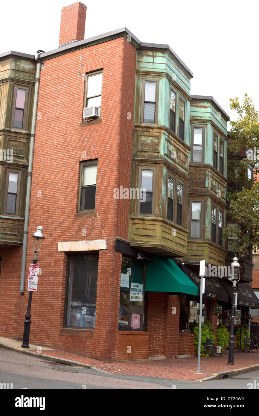 Boston typical building hi-res stock photography and images - Alamy