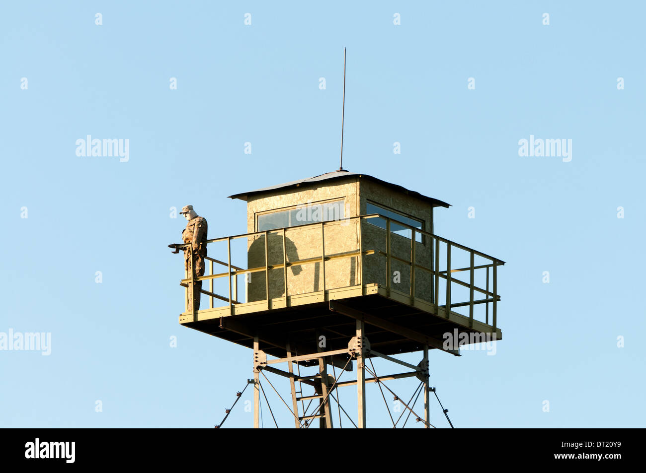 Border patrol watch tower hi-res stock photography and images - Alamy