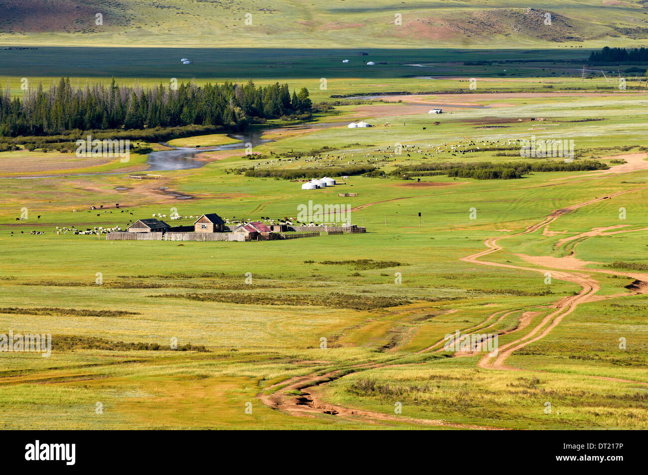 Darkhad valley hi-res stock photography and images - Alamy