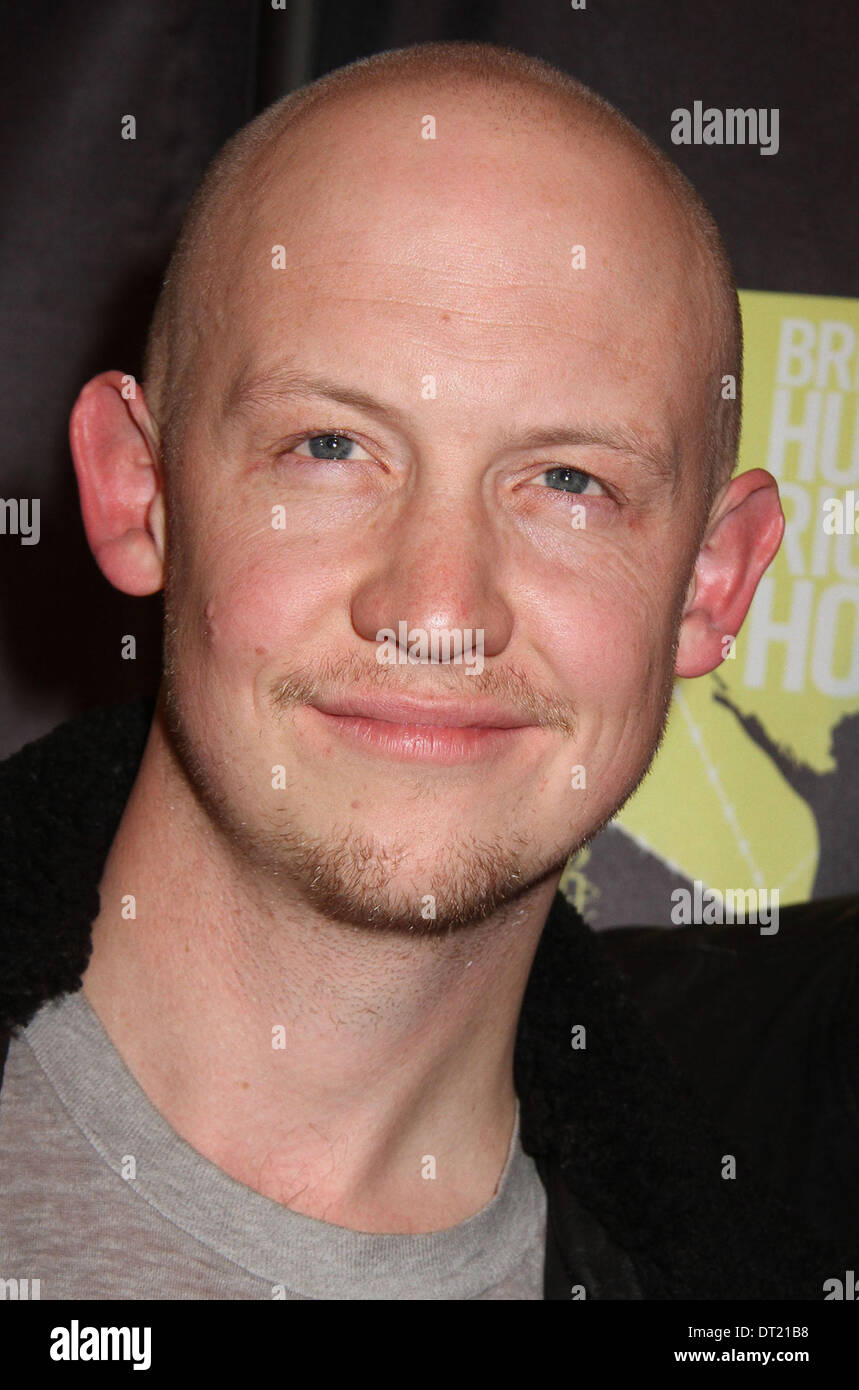 New York, New York, USA. 5th Feb, 2014. ISAAC SLADE from THE FRAY ...