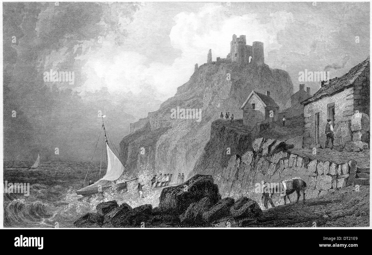 Criccieth castle wales hi-res stock photography and images - Alamy