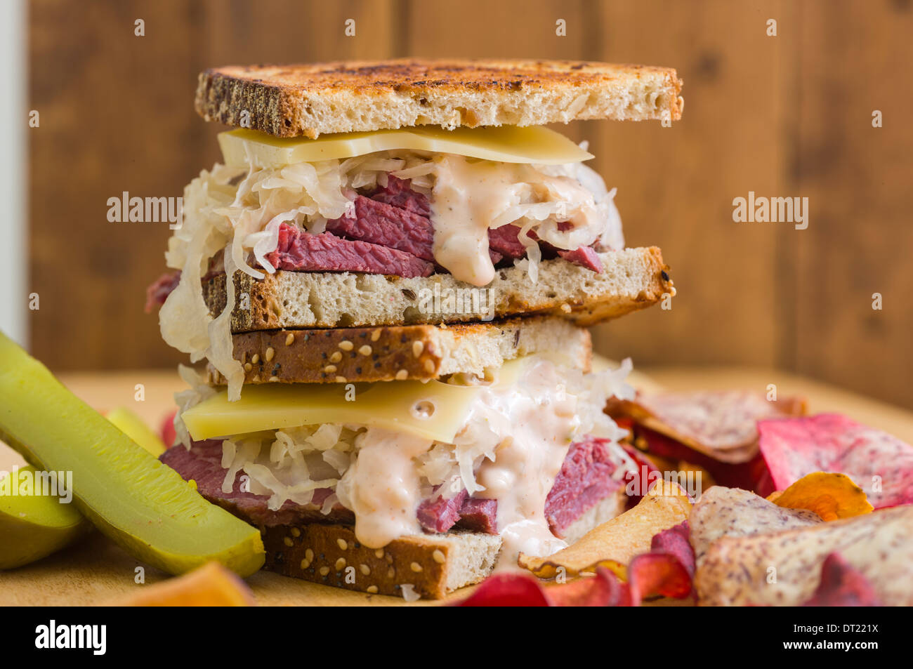 Reuben sandwich hi-res stock photography and images - Alamy