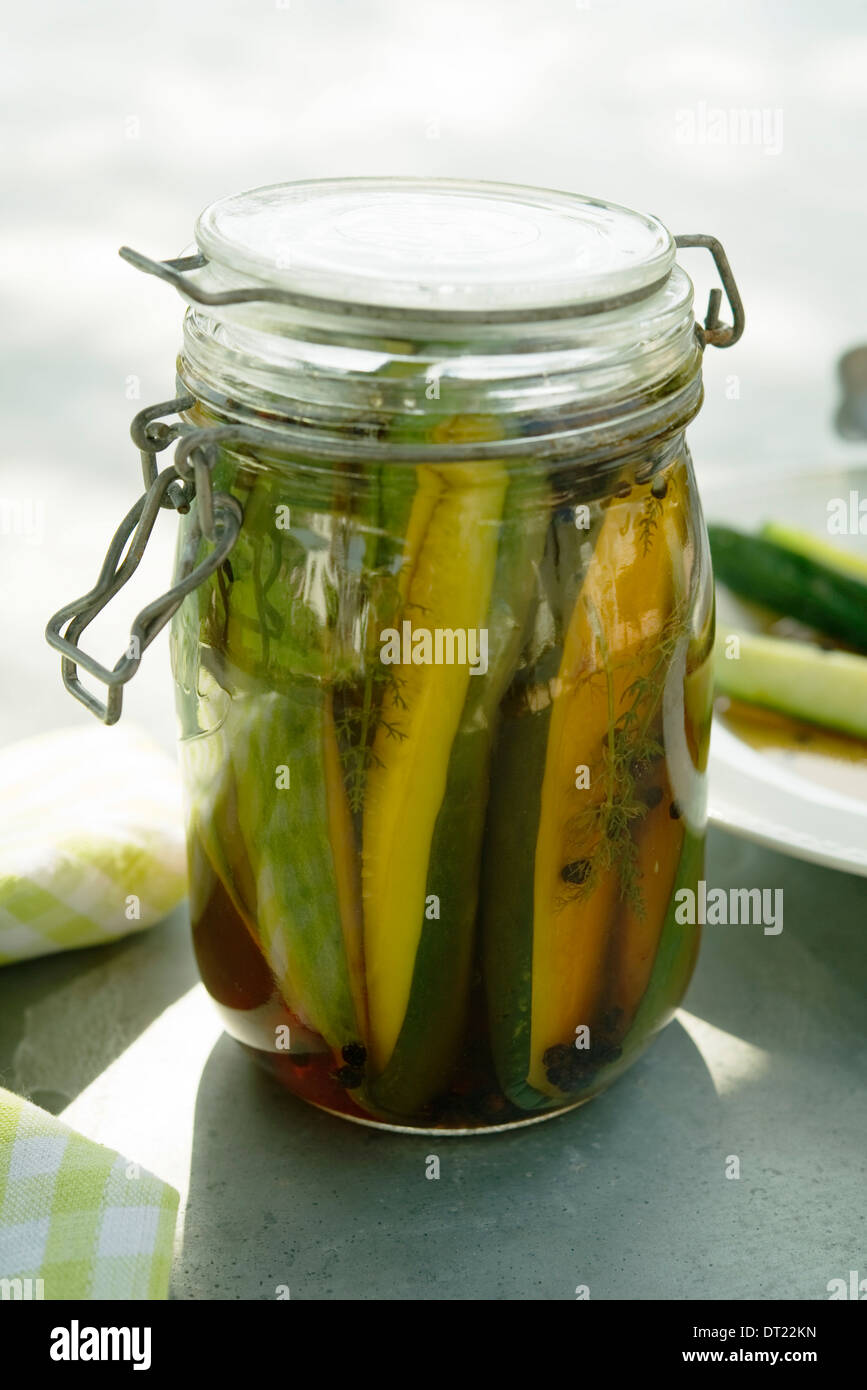 Dill pickles no person hi-res stock photography and images - Alamy