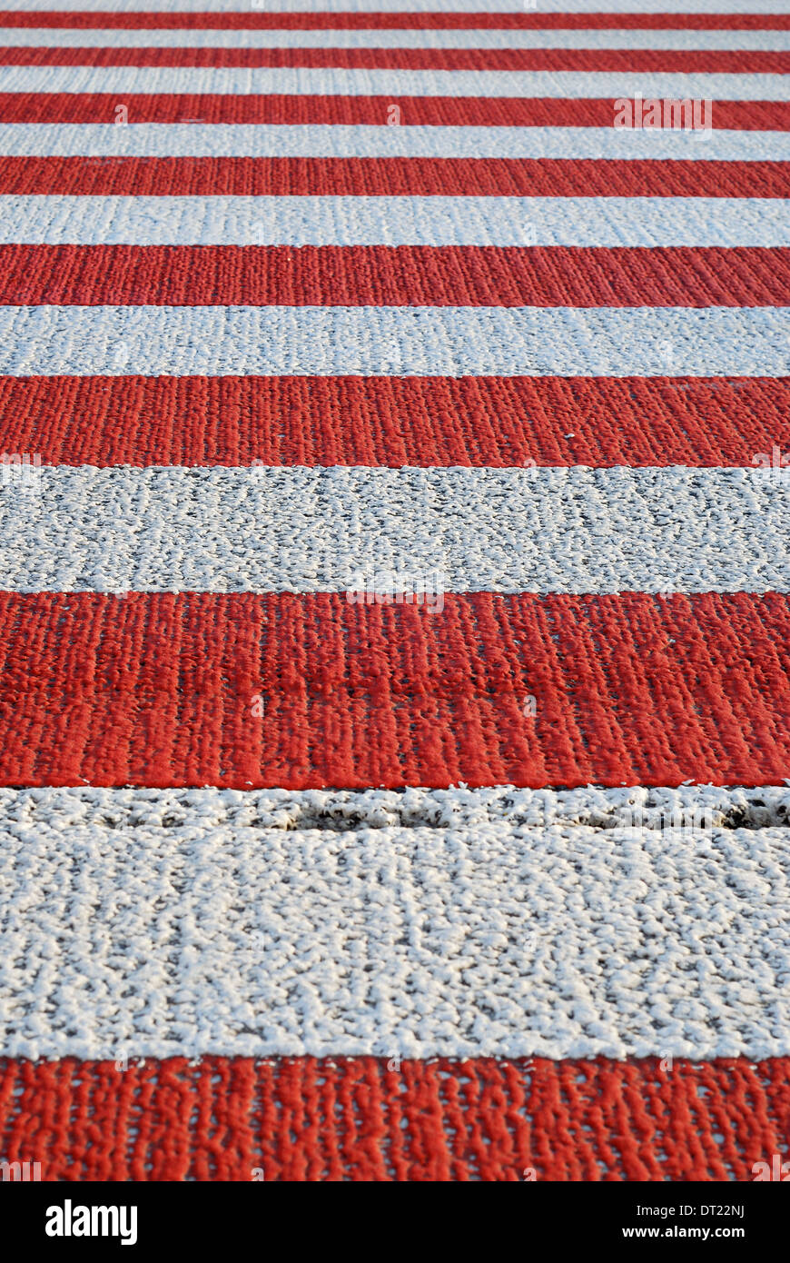 Zebra of the pedestrian crossing Stock Photo - Alamy