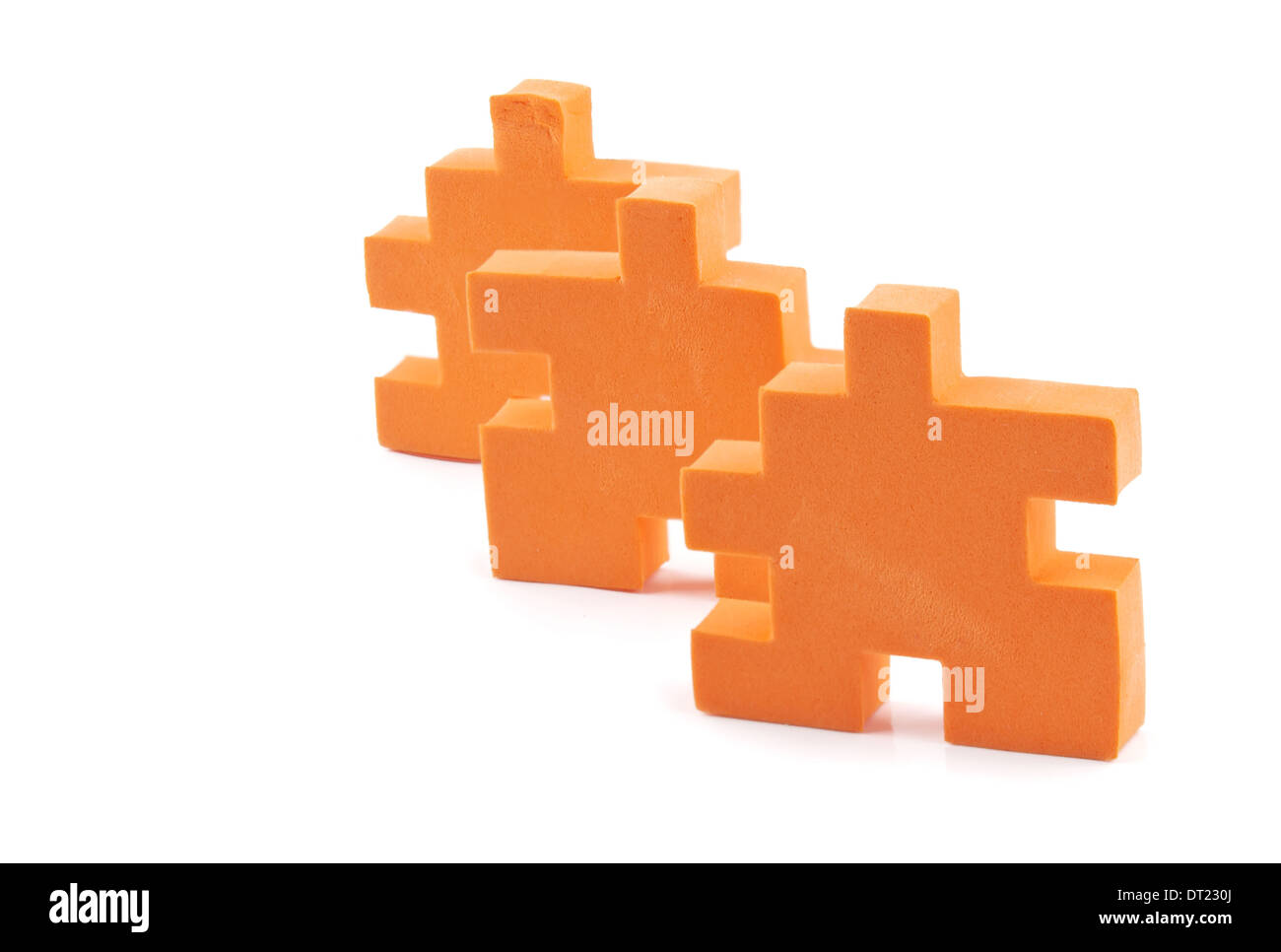 Puzzle teamwork hi-res stock photography and images - Alamy
