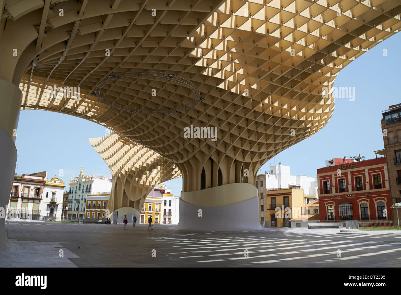The Metropol Parasol, Plaza de la Encarnación, Seville, Spain Stock ...