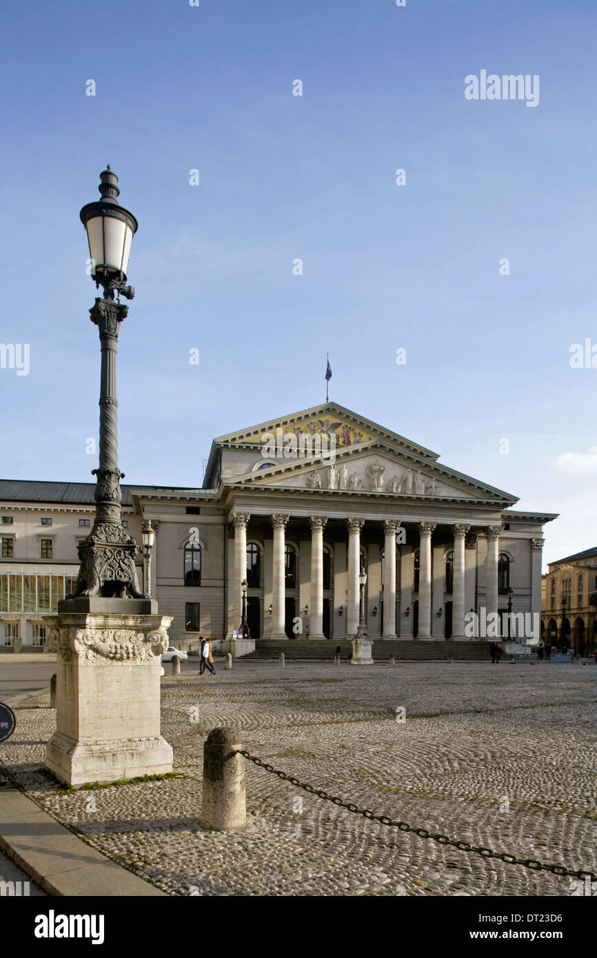 The Bavarian State Opera House or Bayerische Staatsoper, Max-Joseph ...