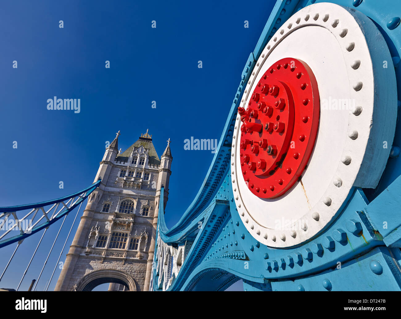 Tower Bridge (built 1886–1894) is a combined bascule and suspension ...
