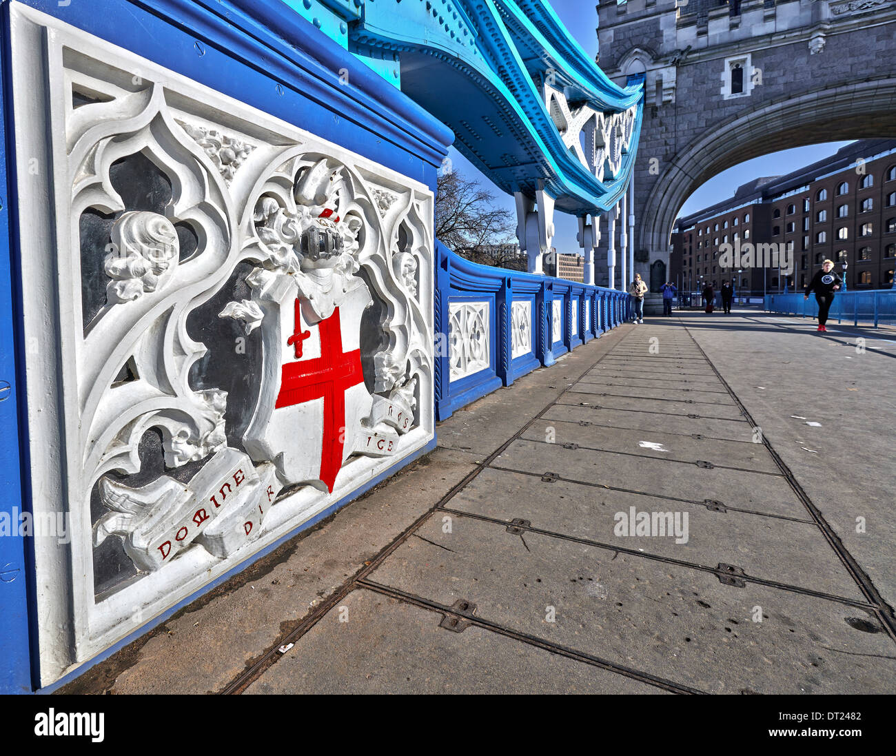 Tower Bridge (built 1886–1894) is a combined bascule and suspension ...