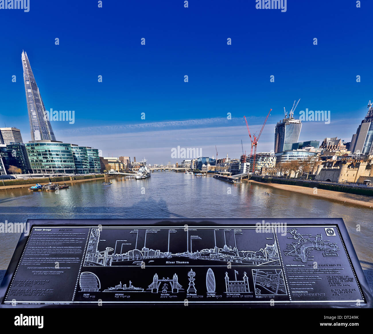 Tower Bridge (built 1886–1894) is a combined bascule and suspension ...