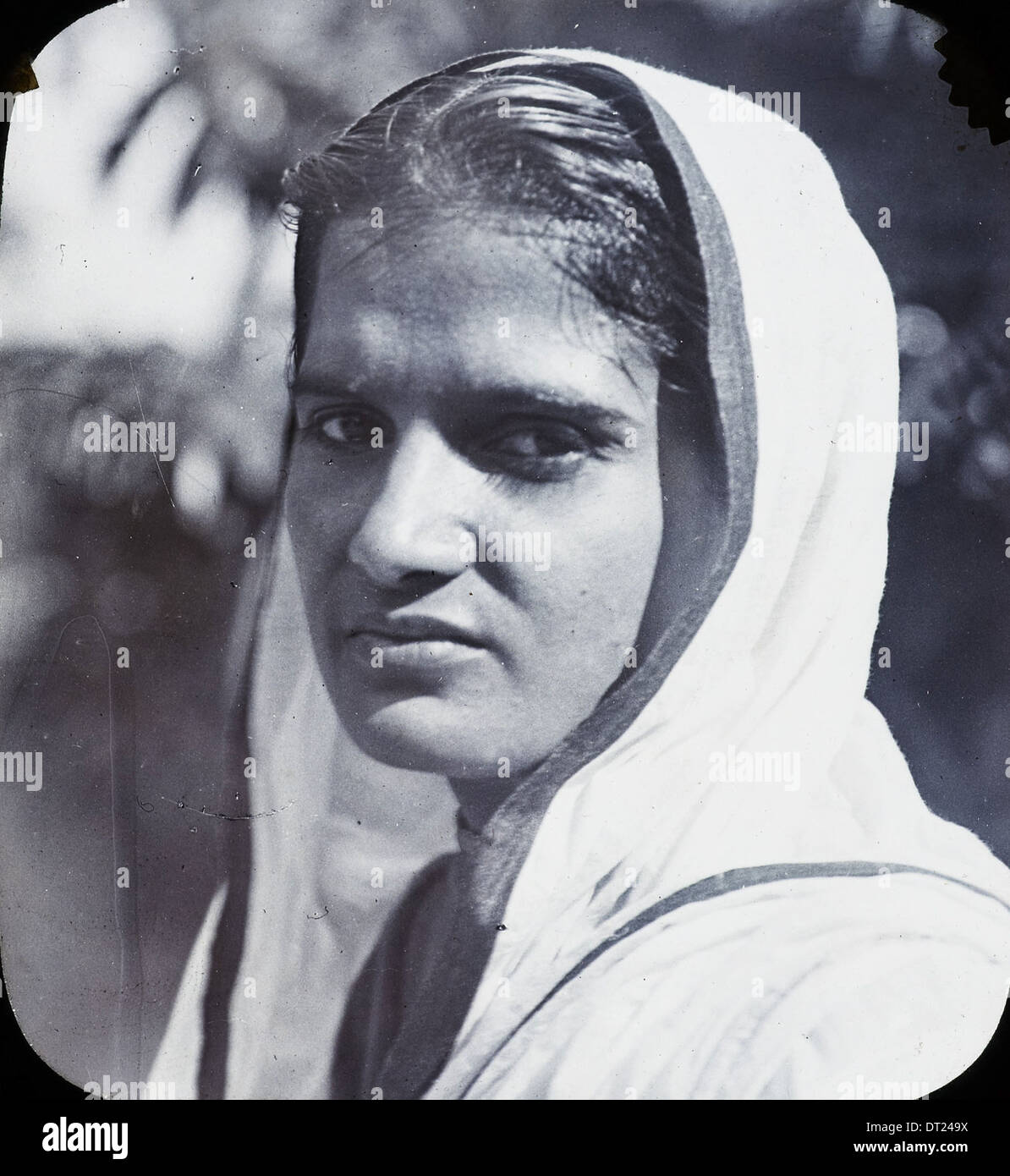 A photograph of an Indian Christian taken around 1910, depicting the ...