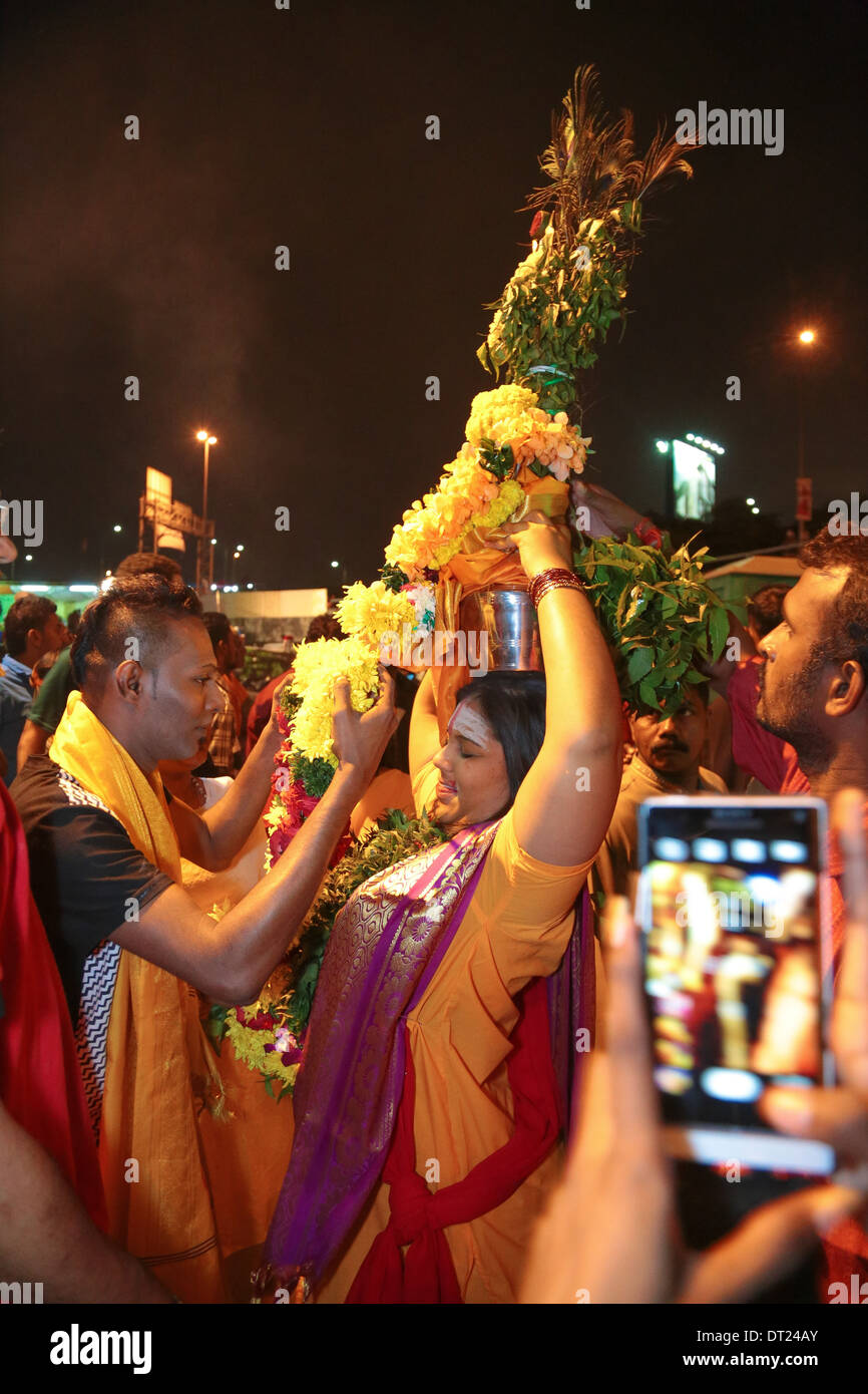 Happy thaipusam hi-res stock photography and images - Alamy