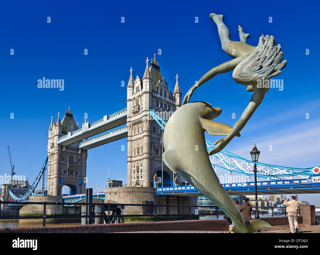 Tower Bridge (built 1886–1894) is a combined bascule and suspension ...