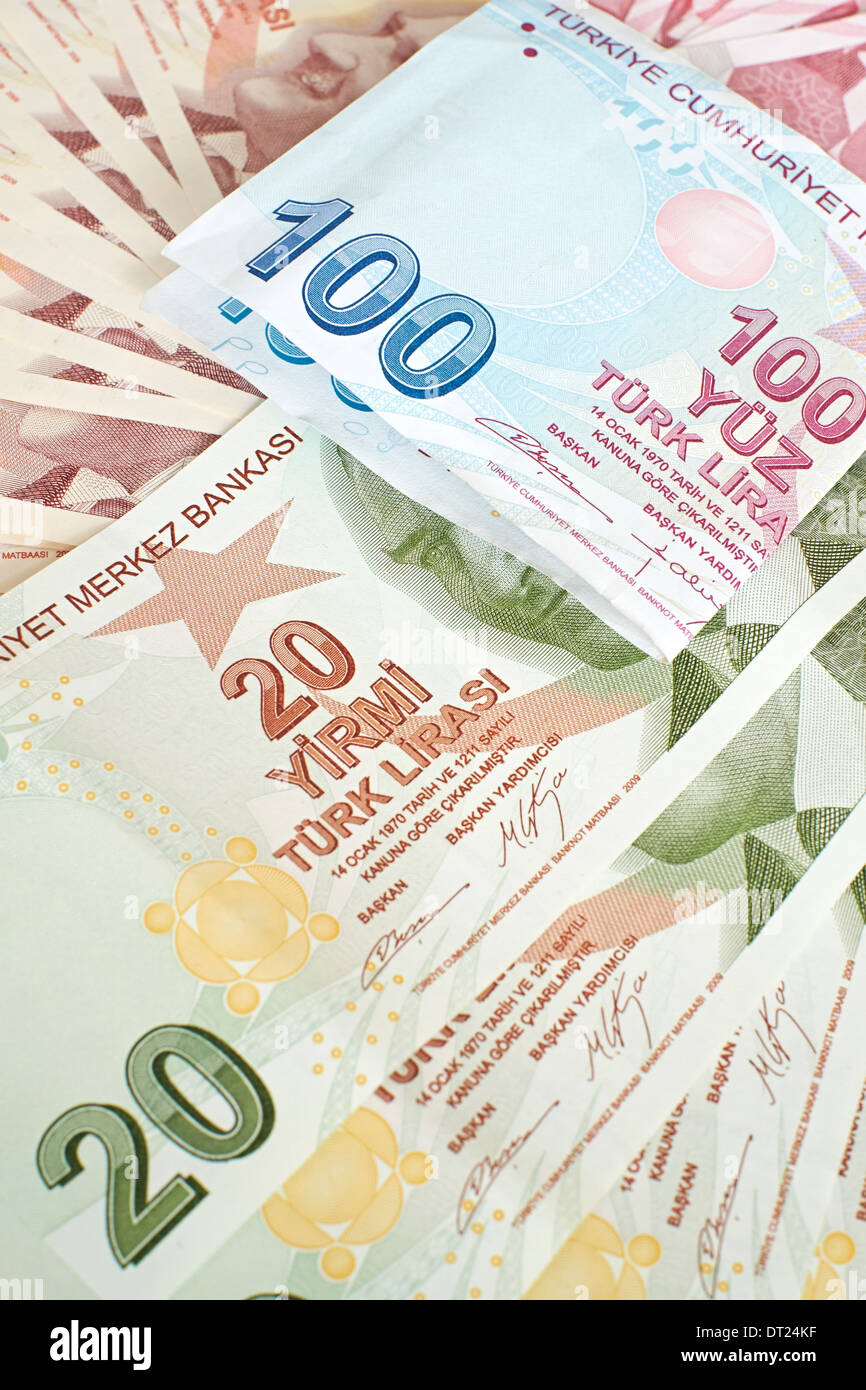 20 lira banknote turkish banknote hi-res stock photography and images ...