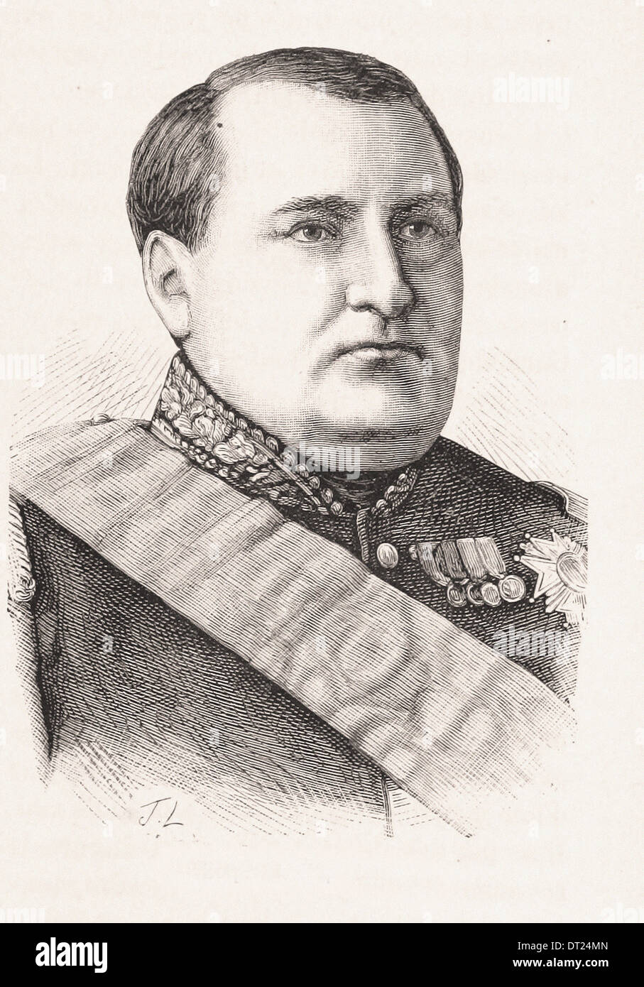 France portrait of prince napoleon french engraving xix th century hi ...